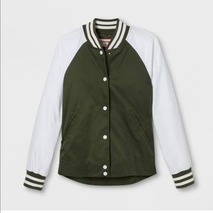 Hunter for Target | Jackets & Coats | Hunter Target Green Satin Bomber ...